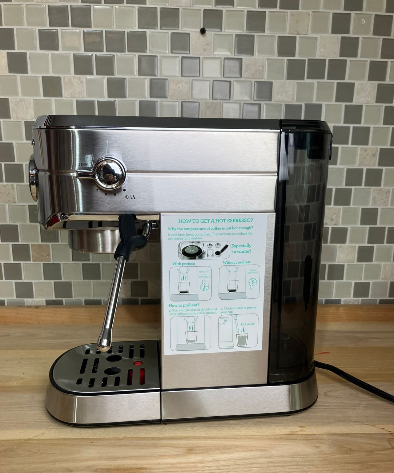 Casabrews espresso machine review | Real Homes