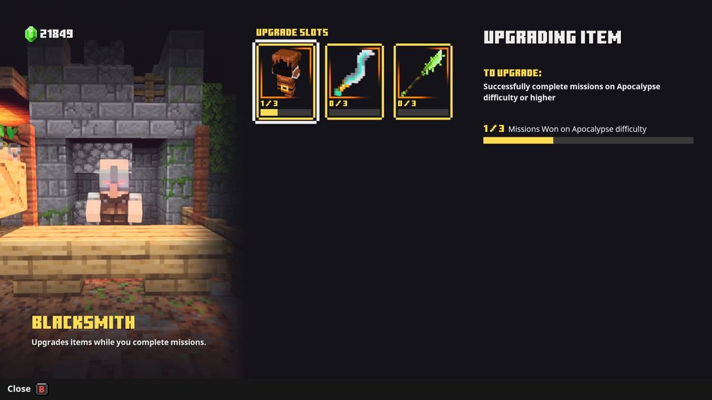 Minecraft Dungeons guide: How to unlock new vendors and upgrade the ...