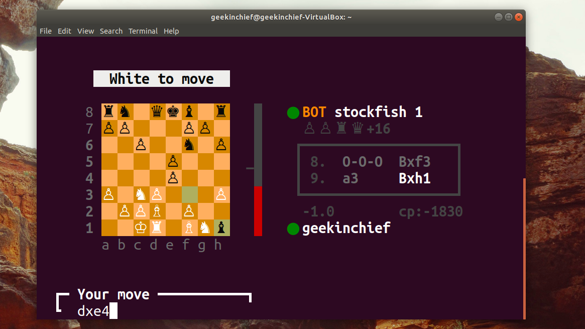 How to Play Chess in the Linux Terminal | Tom's Hardware
