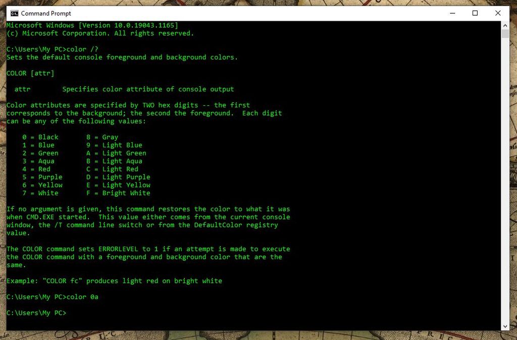 How to change Command Prompt color in Windows 10 | Tom's Guide