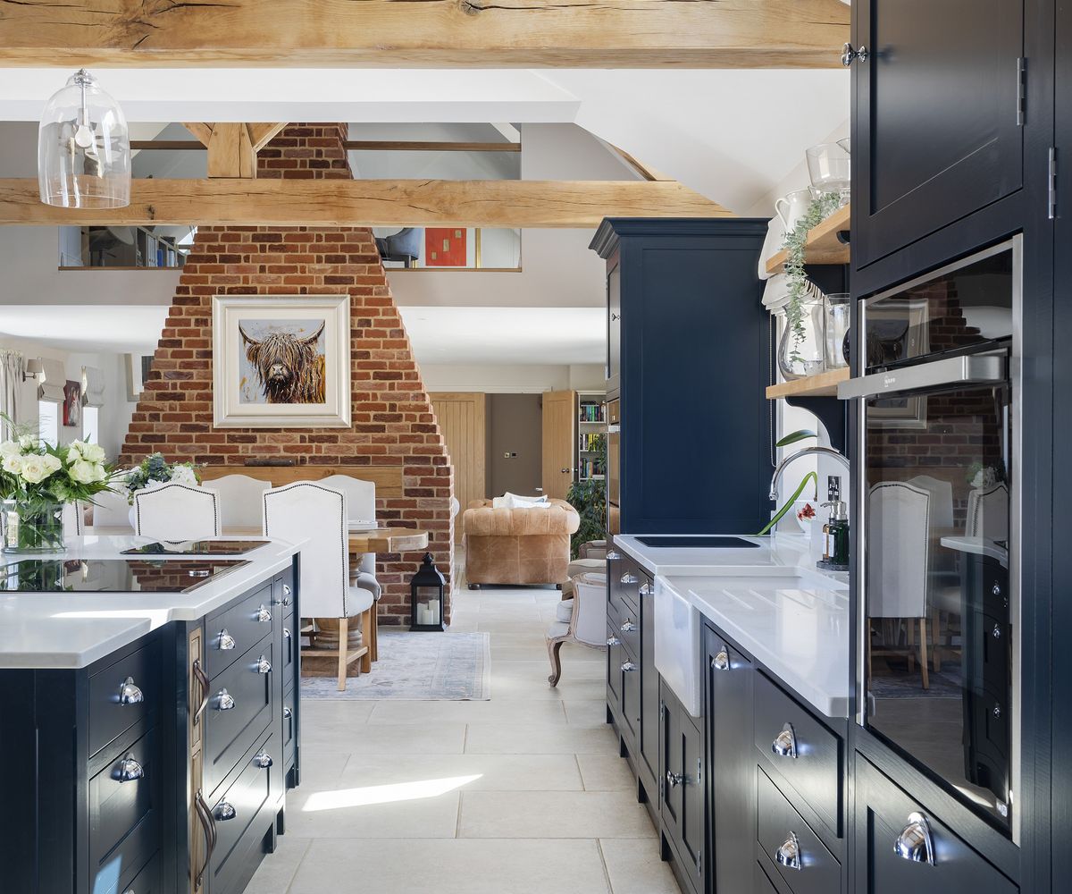 How one couple built a rustic barn-style home in the countryside ...