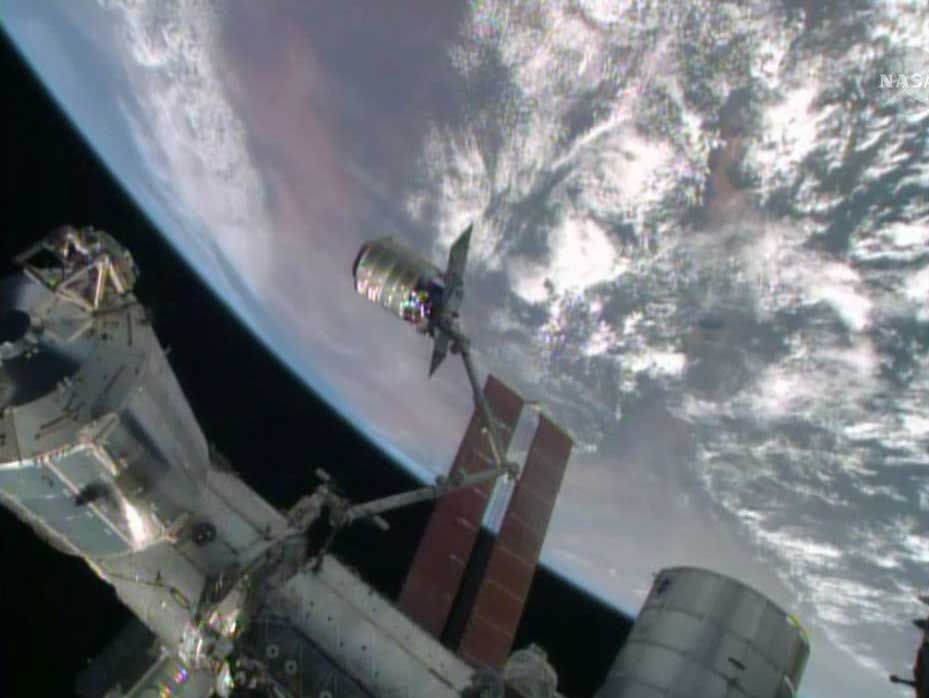 Private Cygnus Spaceship Delivers NASA Cargo to Space Station | Space