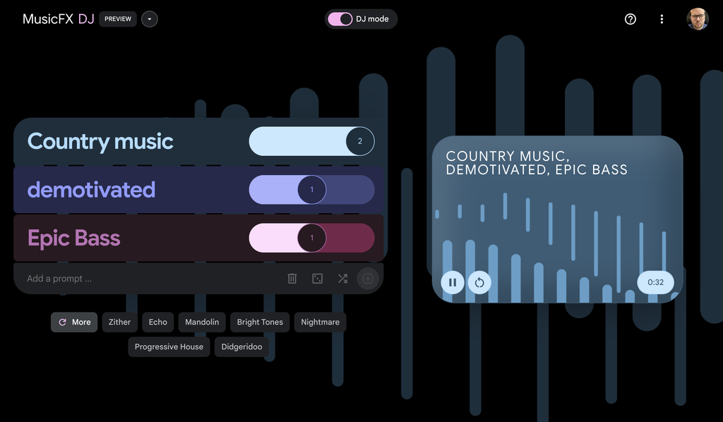 I tried Google's MusicFX new DJ Mode — anyone can create live loops ...