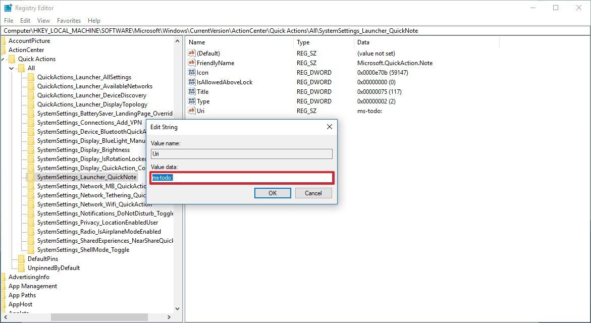 How to open third party note-taking apps with Windows 10's 'Note ...