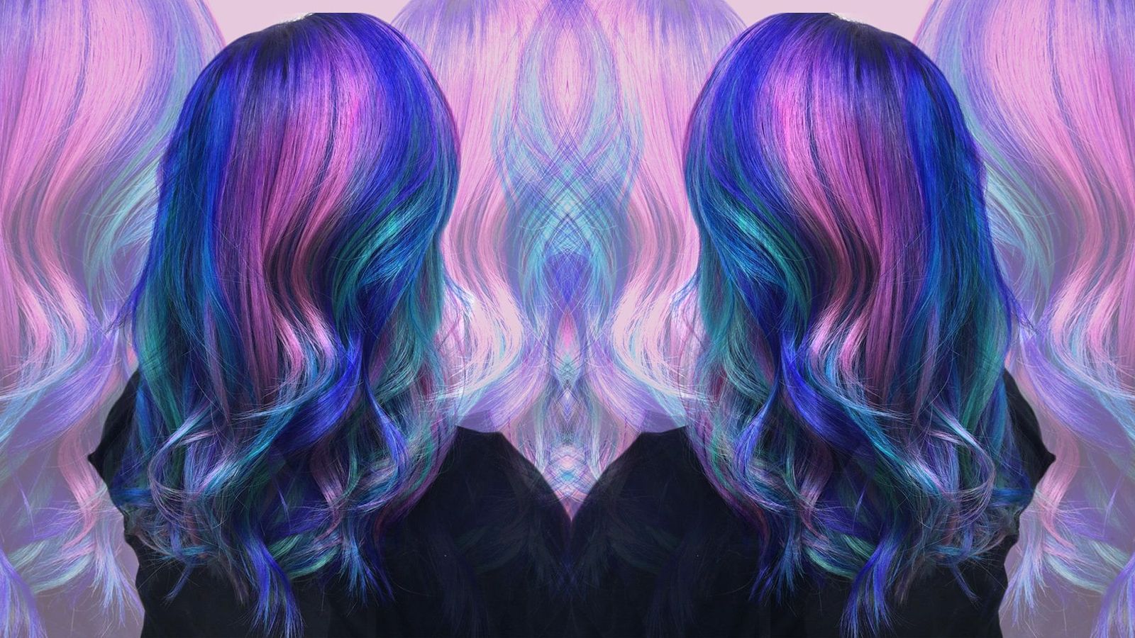 Galaxy Hair Trend - Multicolored Hair Trends | Marie Claire