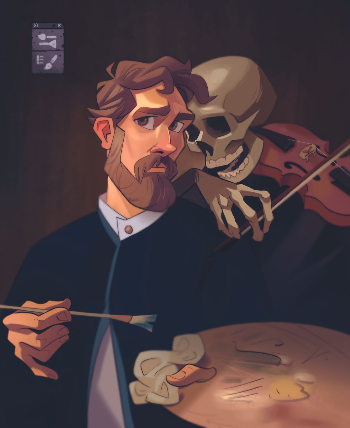 Discover this illustrator's stylised cartoon versions of classic ...