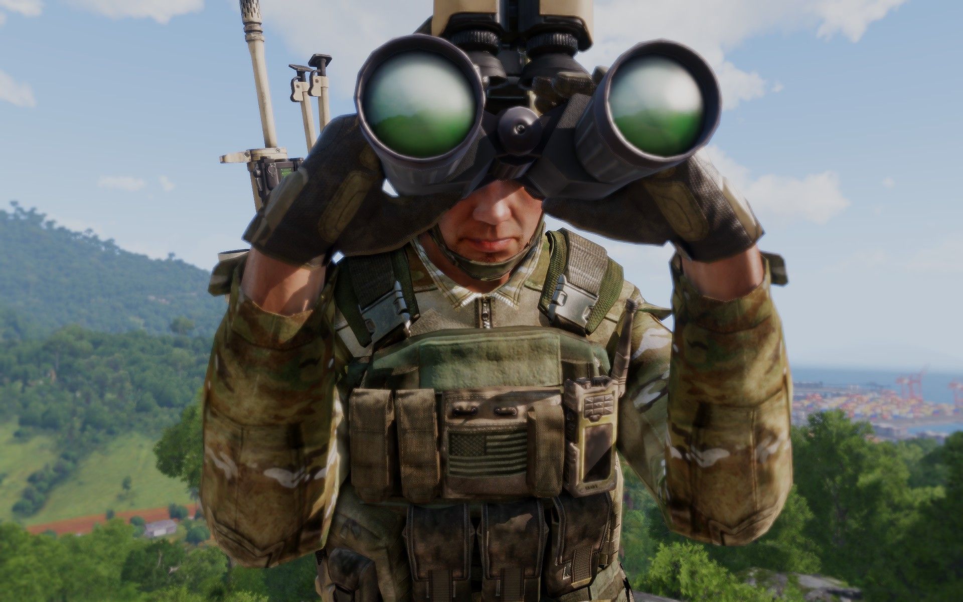 Here's what Arma 3 looks like in 4K on the Large Pixel Collider | PC Gamer