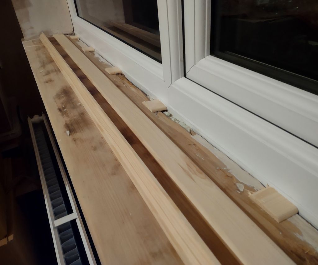 How to renovate a wooden window sill on a DIY basis | Homebuilding