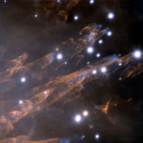 Cosmic Bullets Pierce Space Cloud | Space