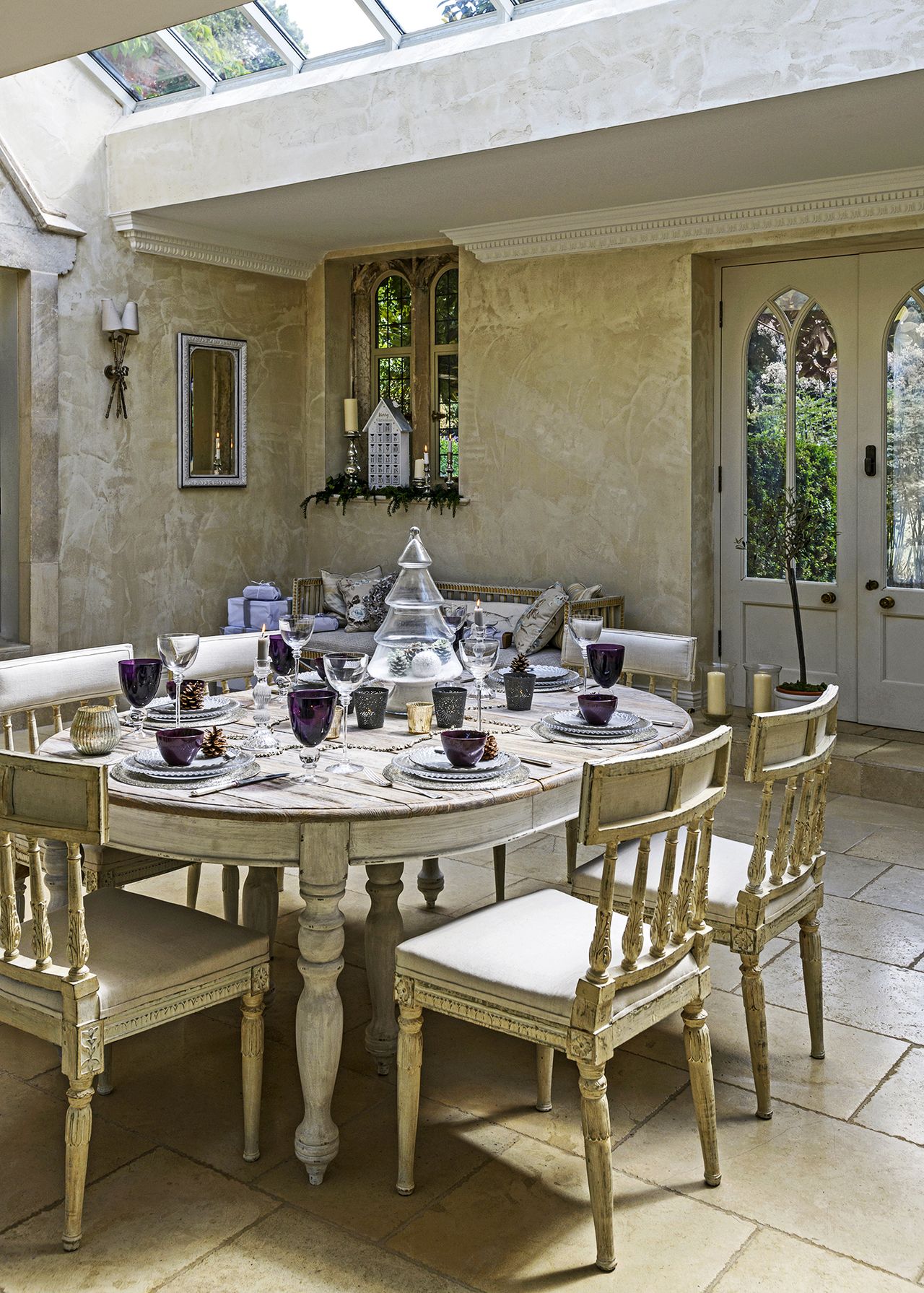 Tour this restored country rectory: all ready forChristmas | Homes and ...