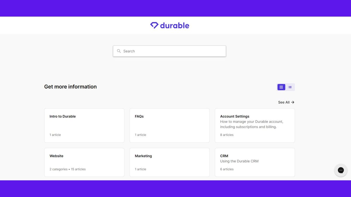 Durable website builder review | TechRadar