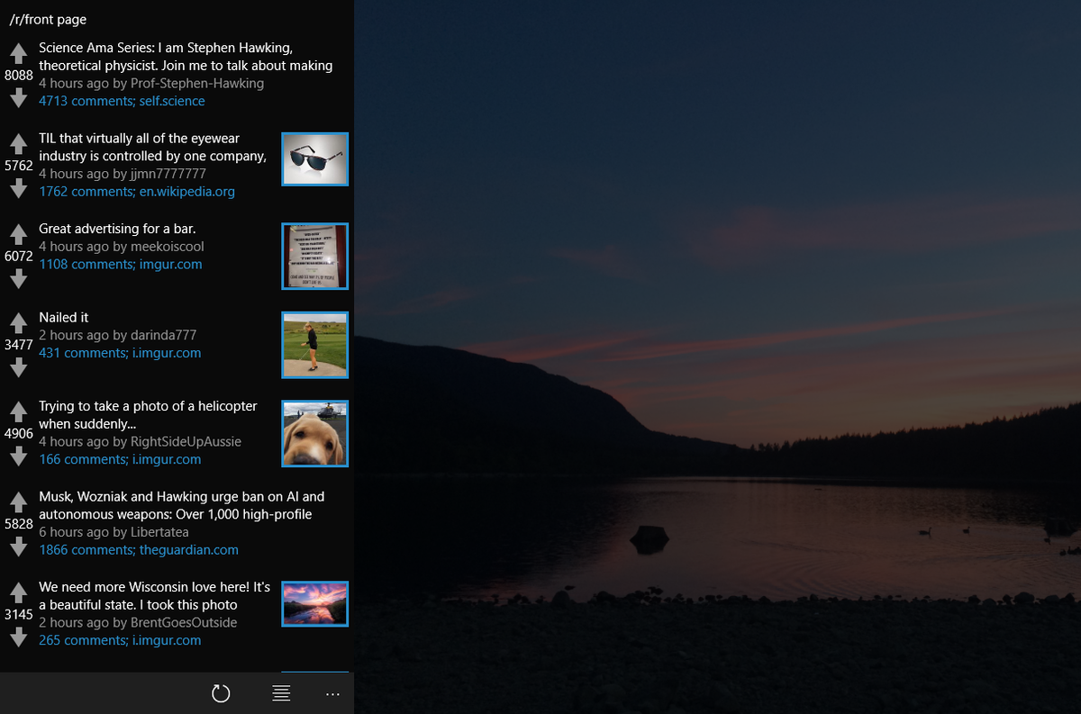 Baconit developer reveals new Universal Windows 10 version of popular ...