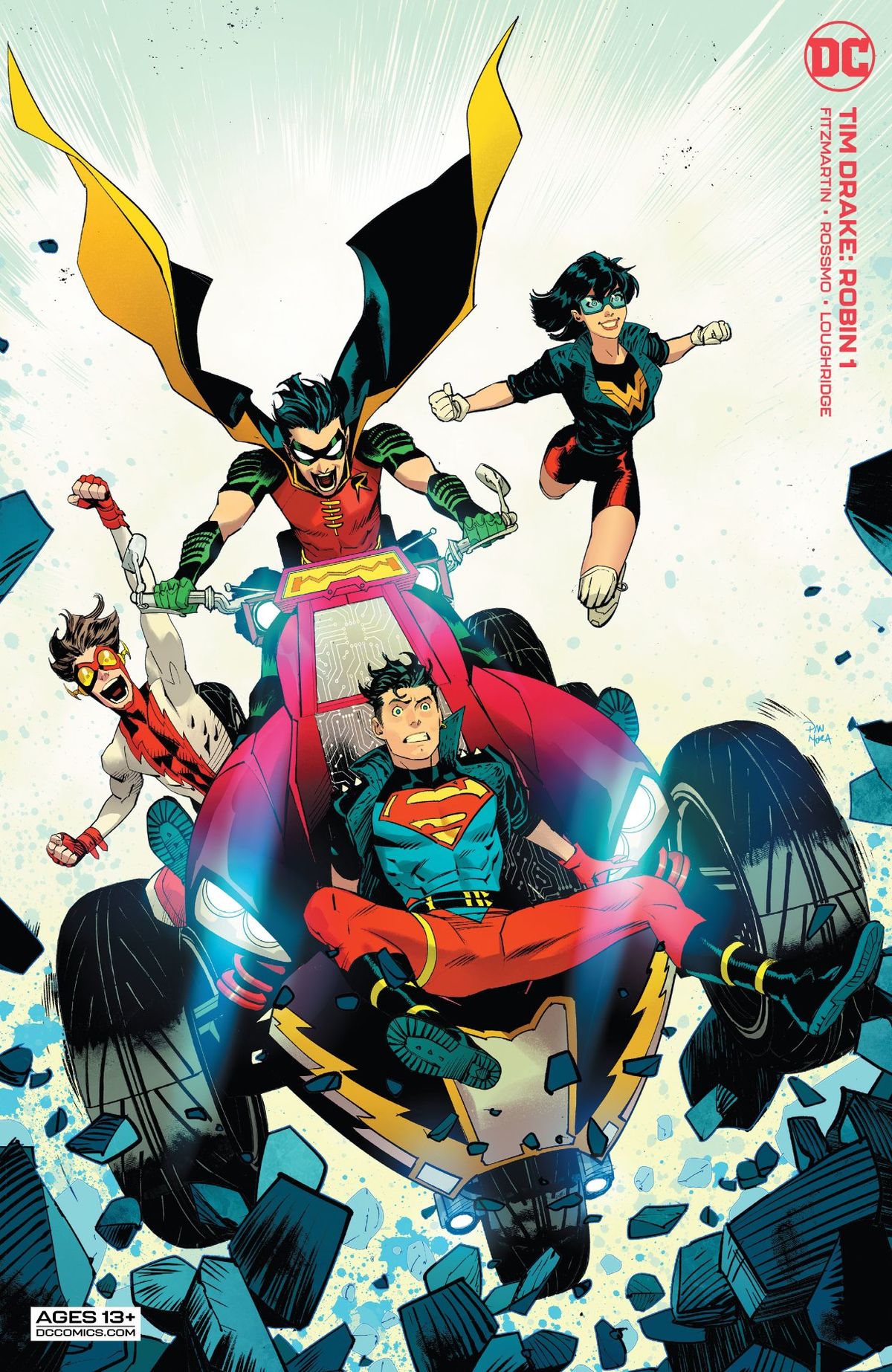 Tim Drake leads a very different life in the new Robin series | GamesRadar+