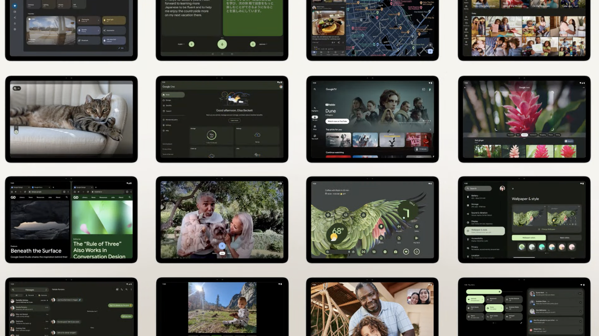Google Pixel Tablet leak just revealed major interface changes | Tom's ...