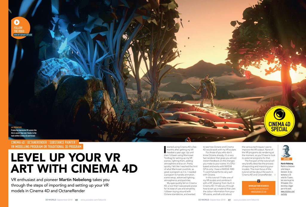 Become a Cinema 4D pro with issue 237 of 3D World | Creative Bloq