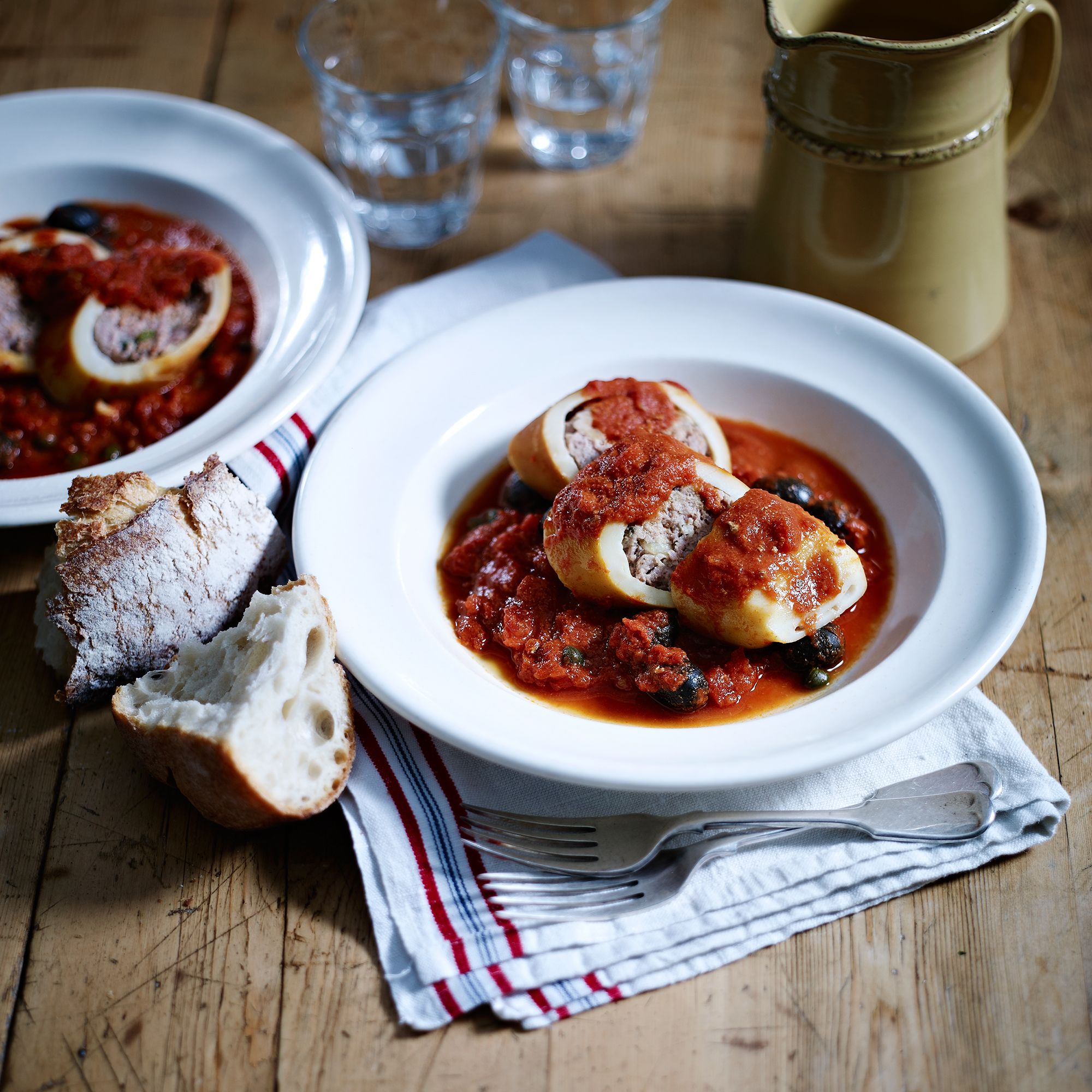 Mediterranean Stuffed Squid | Dinner Recipes | Woman & Home