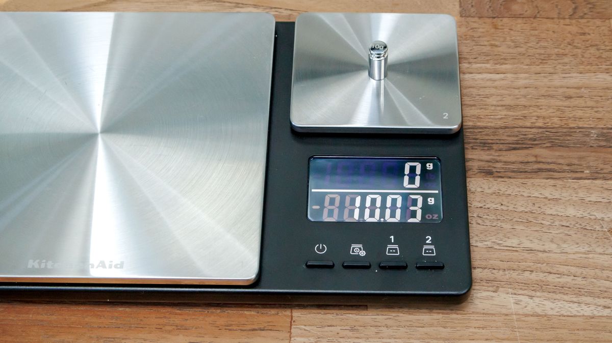 I tested KitchenAid’s Dual Platform Kitchen Scale, and I won’t be ...