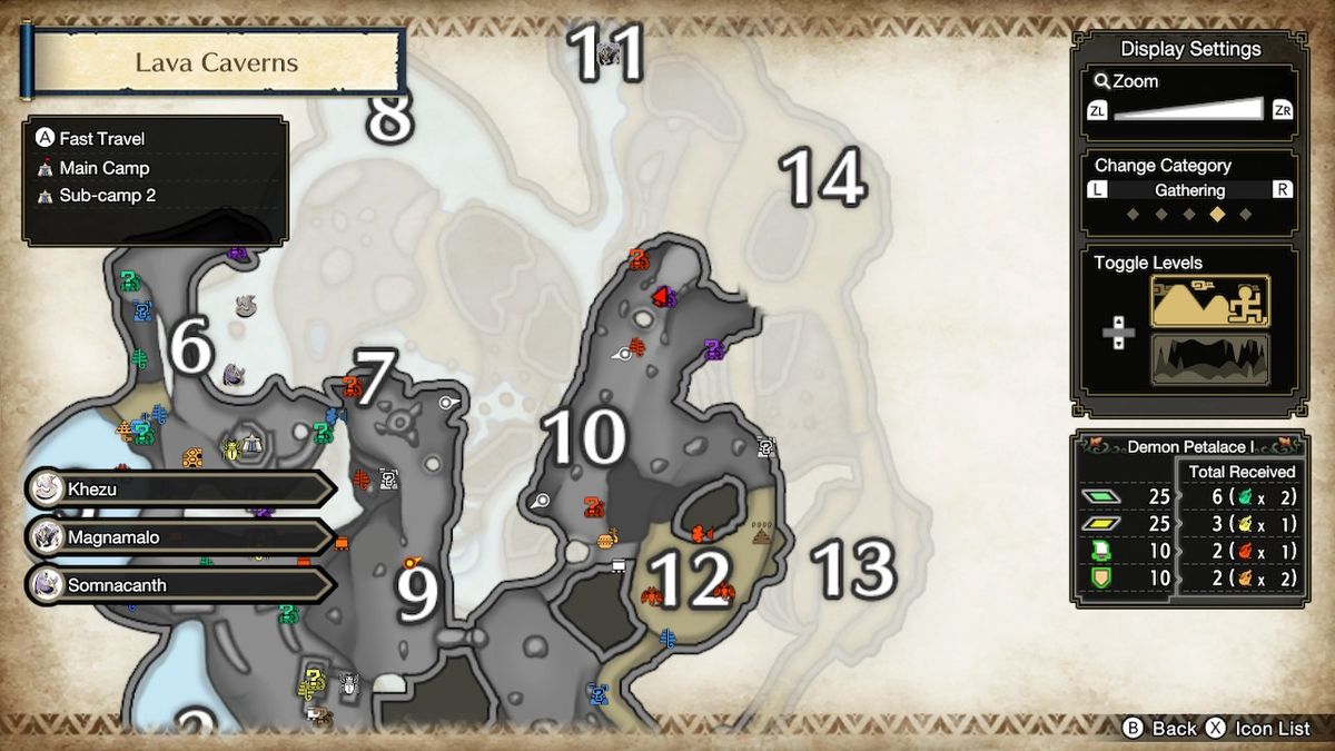Where to find Monster Hunter Rise King Rhino, Rock Roses and Bismuth ...