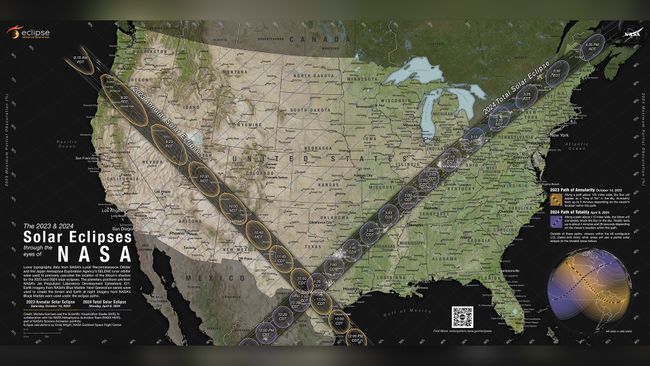 April 8 solar eclipse: What is the path of totality, and where's the ...