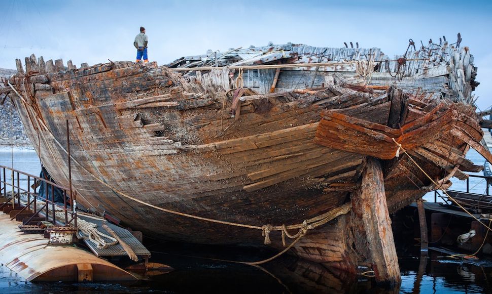 In Photos: Norwegian Explorer's Ship Raised from the Arctic | Live Science