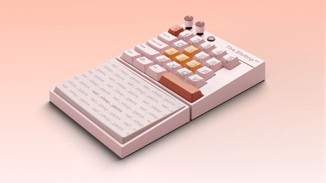 The Shrimp is a 20% gaming keypad that cares not for 'space captain ...