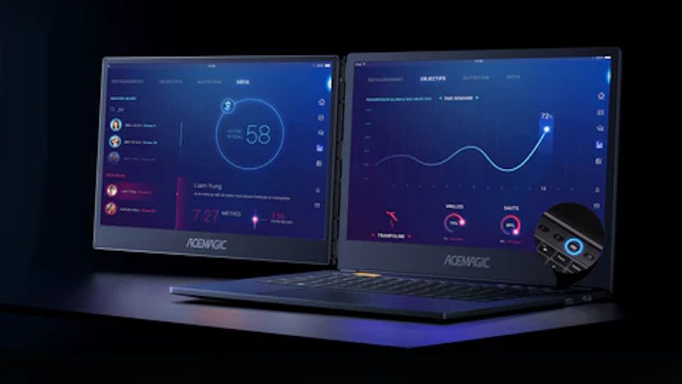 Acemagic X1 unveiled as world’s first dual-screen laptop giving you ...