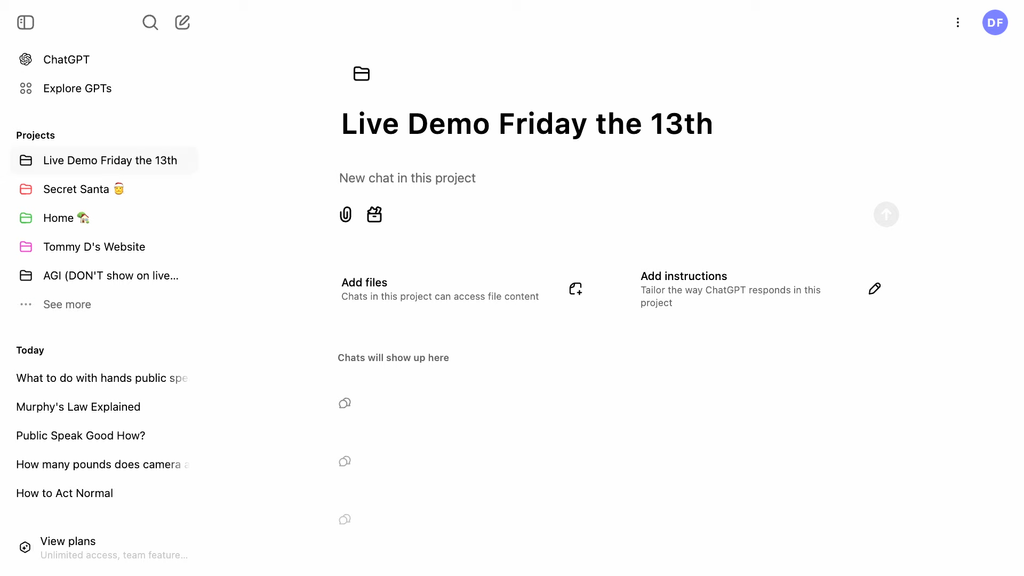 ChatGPT Projects announced — and it's one of the most important AI ...