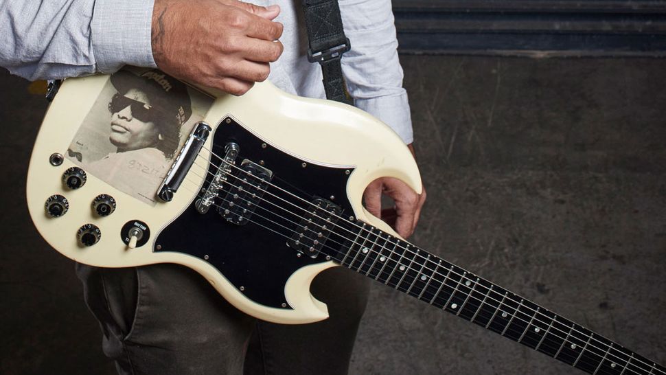 Fed up with Gibson SG neck dive? This strap may be the answer | Guitar ...