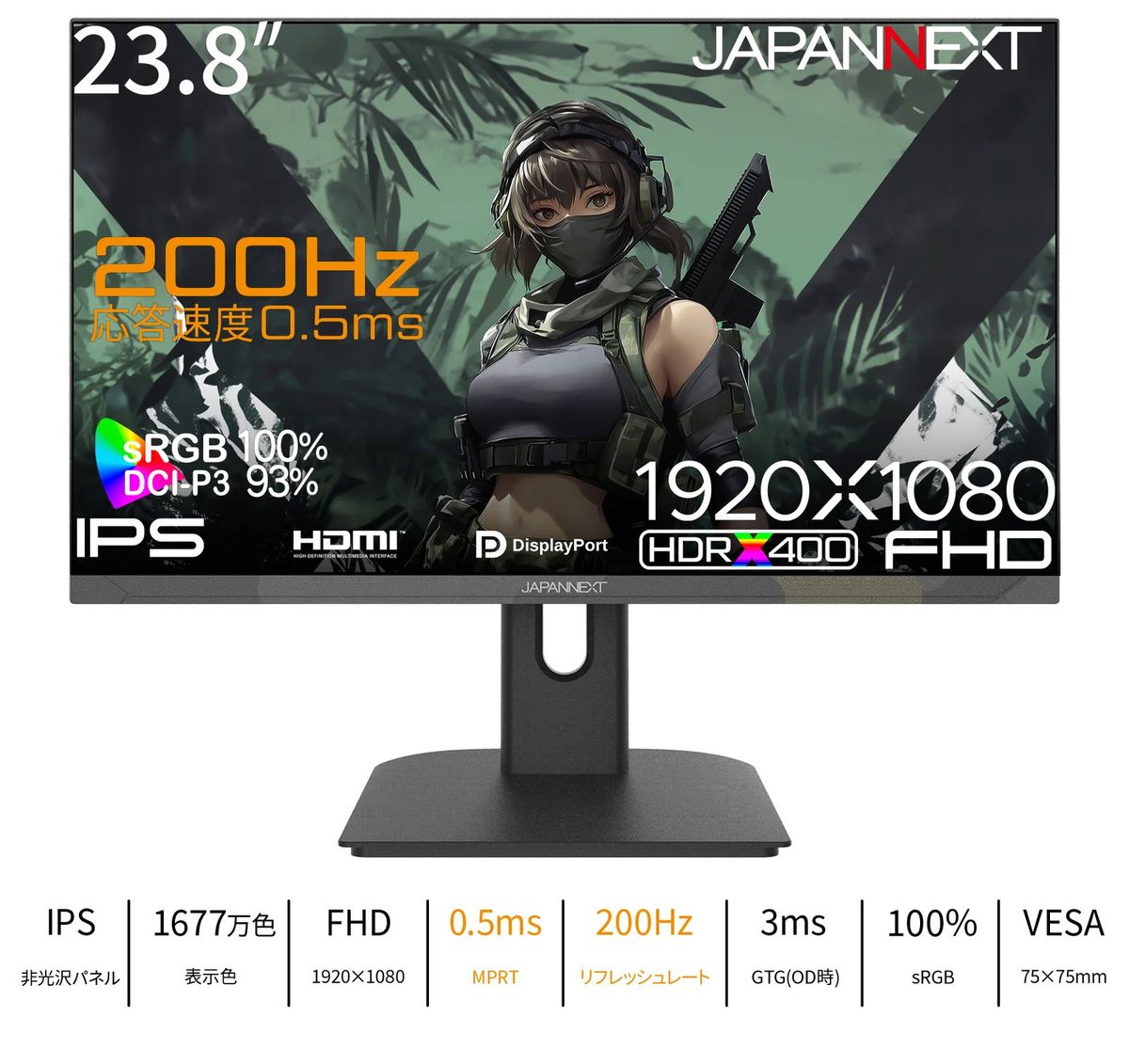 Camouflage eSports monitors launched by JAPANNEXT – but you probably ...