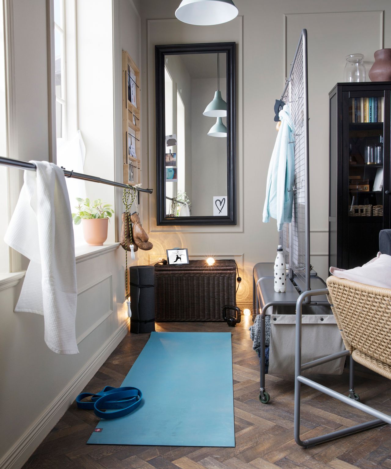 Small home gym ideas – rejig tiny spaces into workout areas | Real Homes