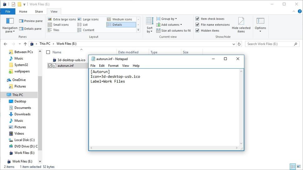 How to set custom icon for a removable drive on Windows 10 | Windows ...