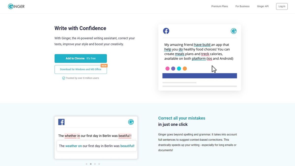 Ginger writing tool review | TechRadar