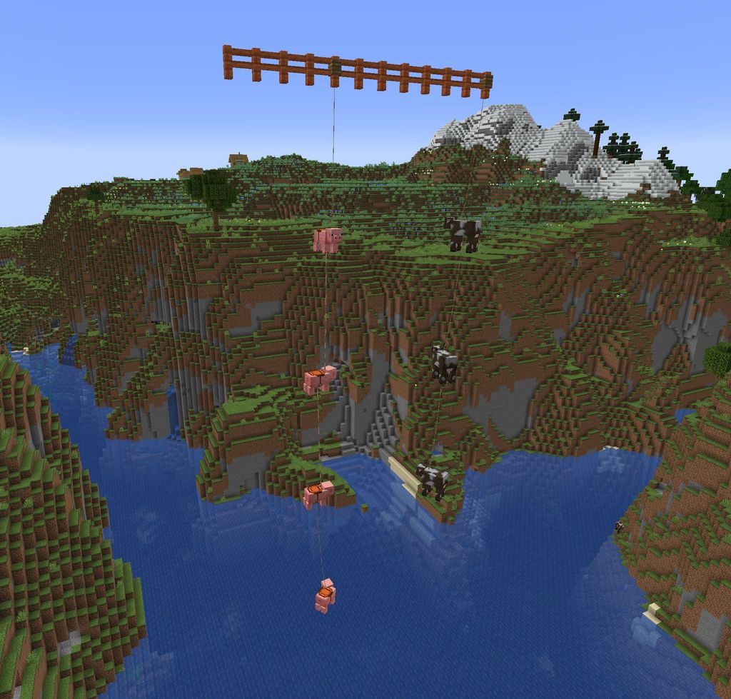 The newest Minecraft snapshot makes A Minecraft Movie's giant Ghast ...