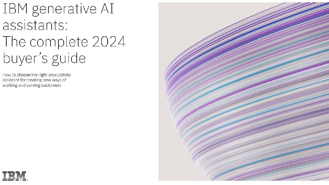 IBM generative AI assistants: The complete 2024 buyers guide | IT Pro