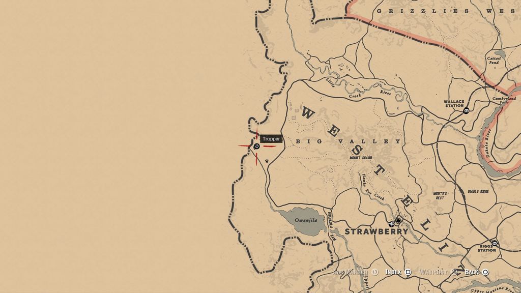 Red Dead Redemption 2 Trapper locations | GamesRadar+
