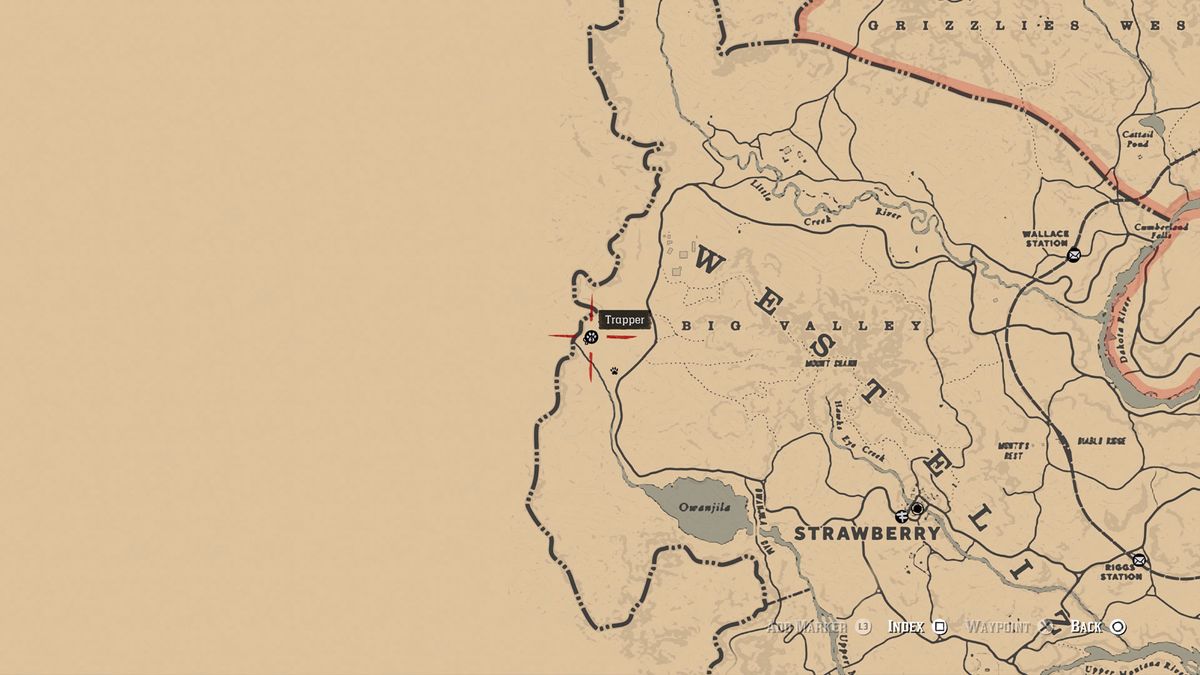 Red Dead Redemption 2 Trapper locations | GamesRadar+