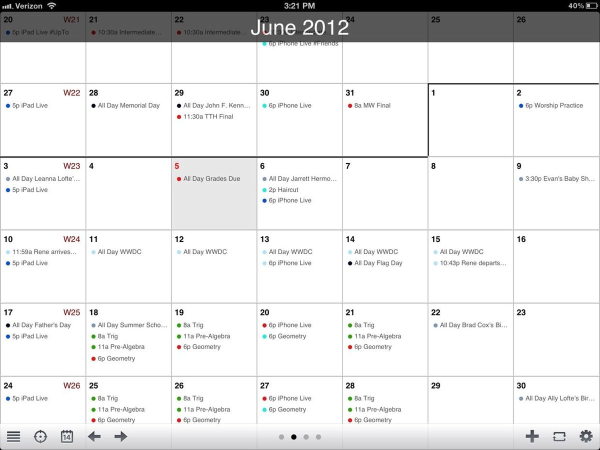 Agenda Calendar for iPhone and iPad review | iMore