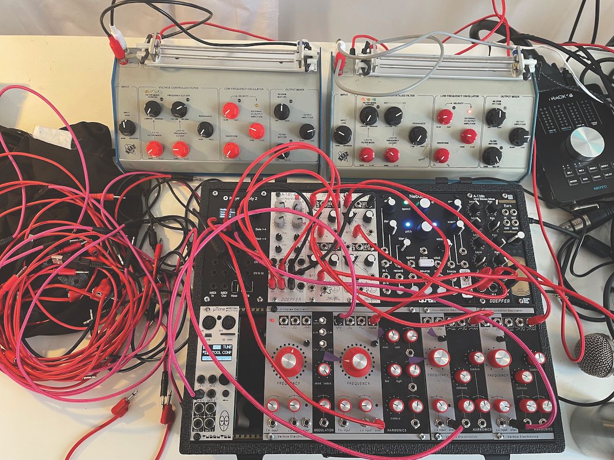 "I started hallucinating whispers that weren't part of the composition ...