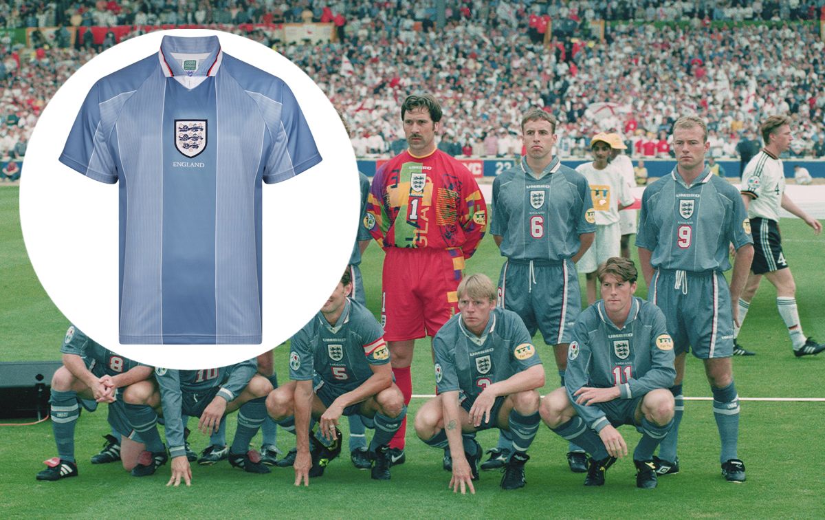 Retro England football shirts: The best vintage England shirts that you ...