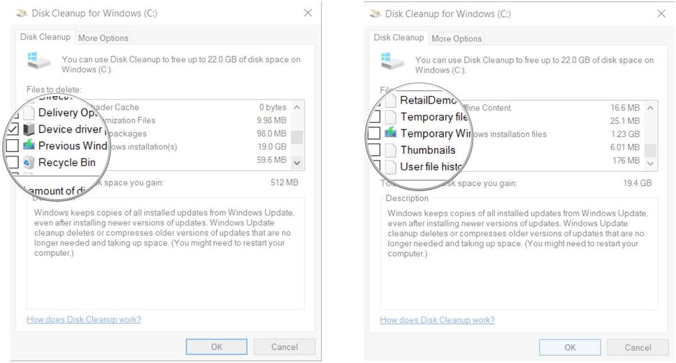 How to delete old Windows install files and free up drive space ...