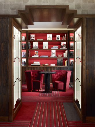The Map Room at Claridge’s | Wallpaper