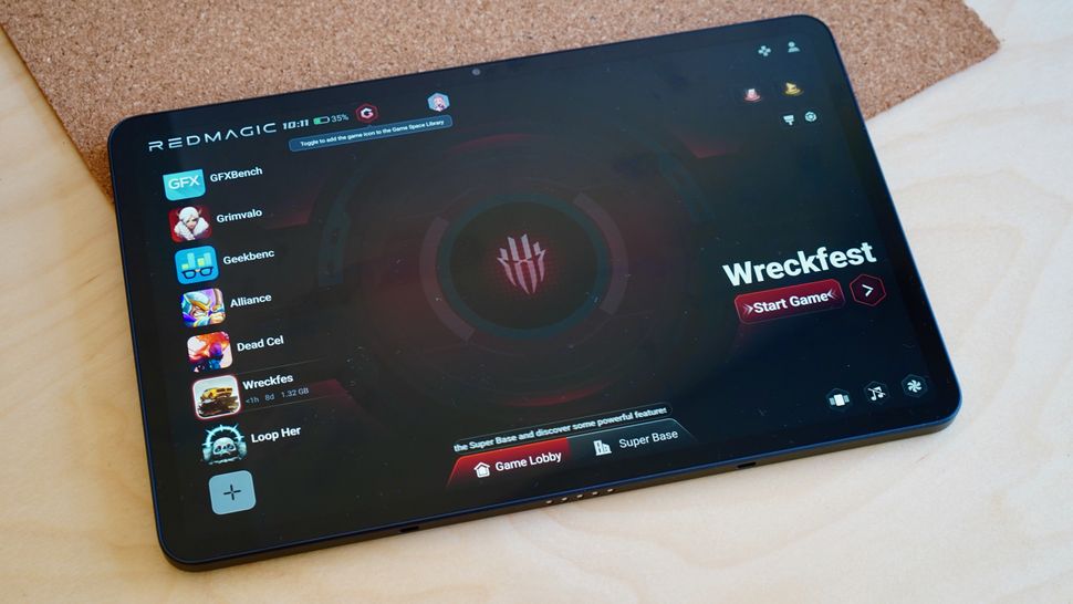 Nubia Red Magic Nova Tablet review: a rapid but somewhat unrefined ...