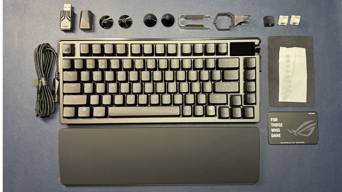 Asus ROG Azoth Extreme Review: $500 | Tom's Hardware