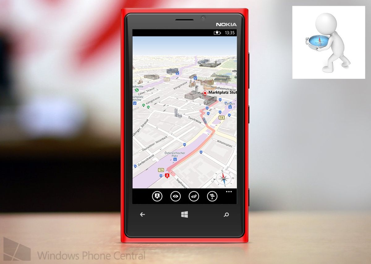 Compass Deluxe for Windows Phone offers free 3D map navigation and more ...