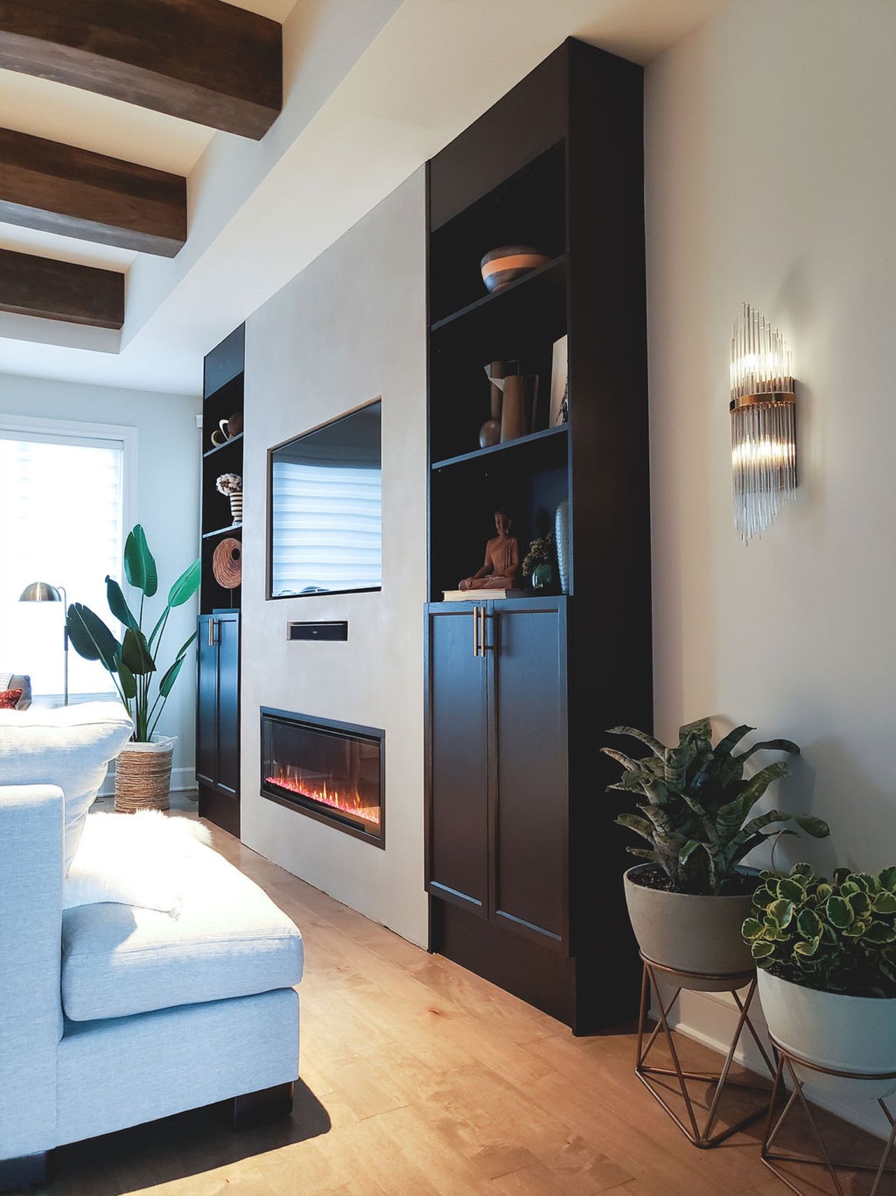 IKEA entertainment center hacks | Livingetc