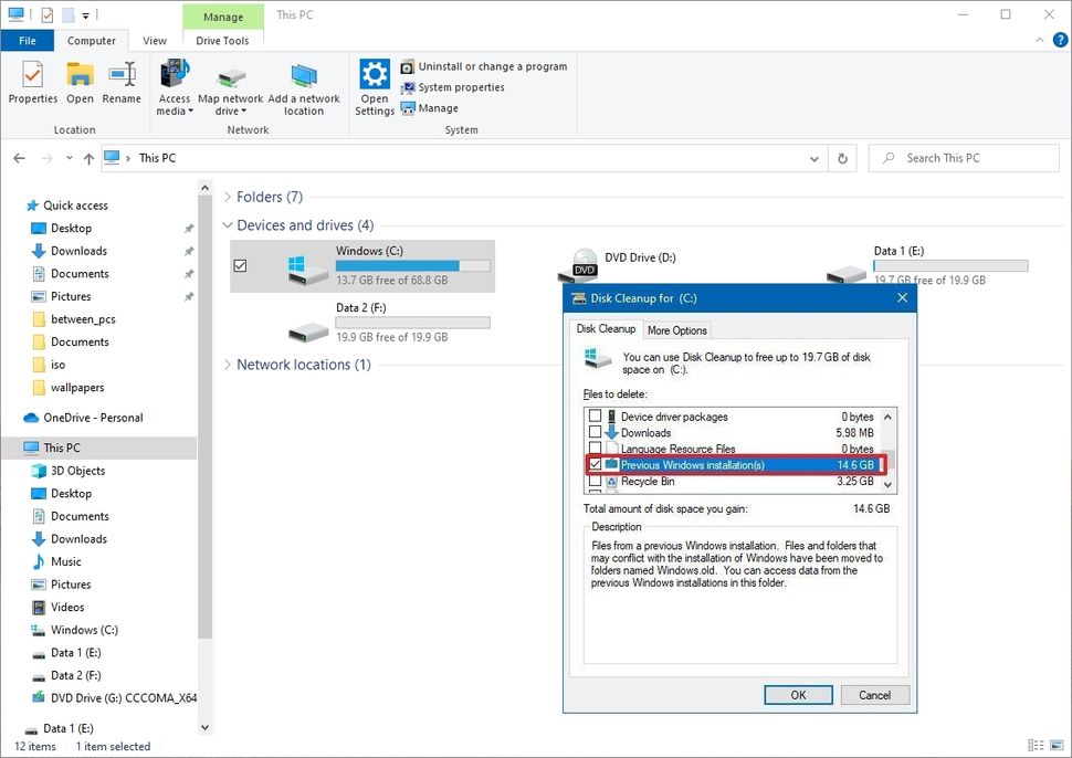 How to delete the Windows.old folder on Windows 10 | Windows Central