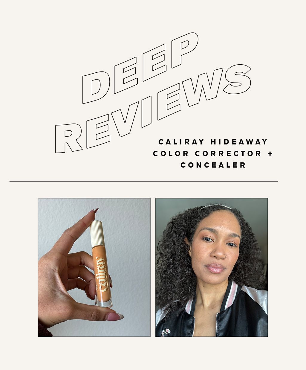Reviewed By Editors: Caliray's Hideaway Under Eye Color Corrector ...