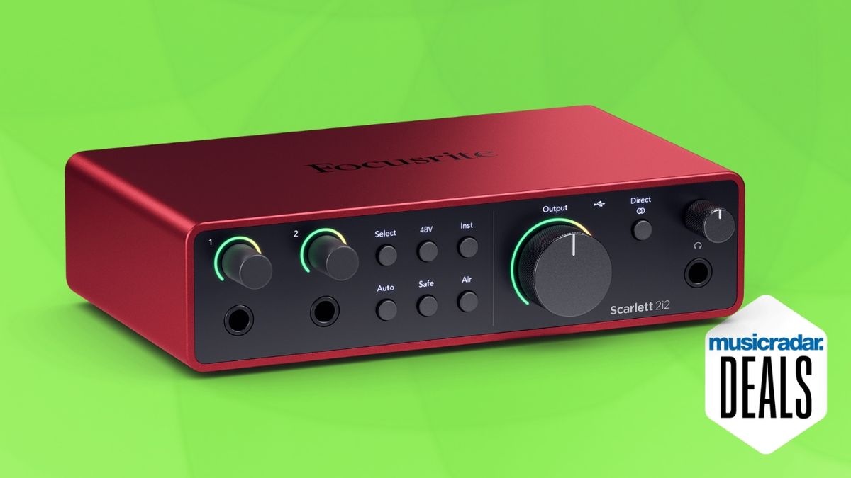 Our favourite audio interface just got a red hot discount at Amazon in ...