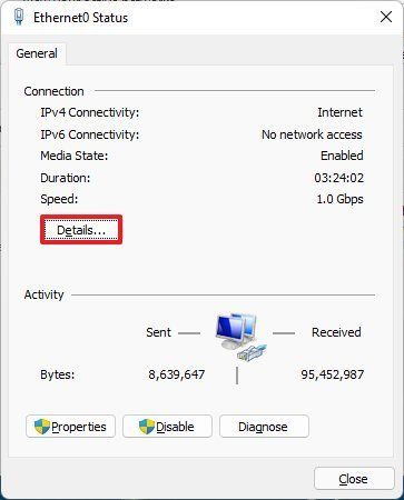 How to check network connection details on Windows 11 | Windows Central