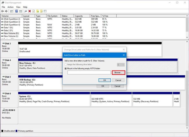 Connect drive as a folder without wasting drive letters on Windows 10 ...